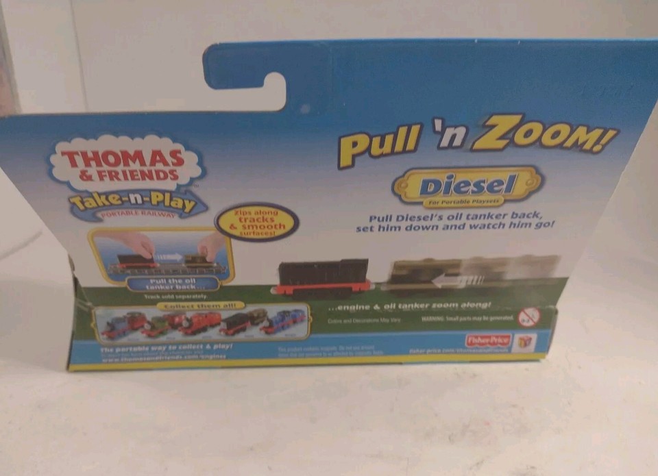 Fisher-Price Thomas the Train: Take-n-Play Pull n' Zoom Diesel | eBay