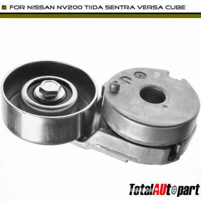 Belt Tensioner Assembly w/ Pully for Nissan Sentra Versa NV200 Tiida ...
