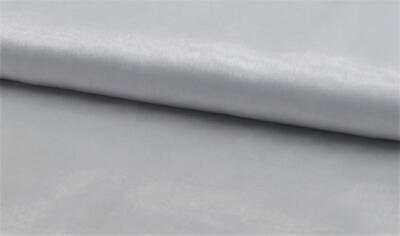 CRYSTAL ORGANZA Voile Fabric Material - SILVER | eBay UK