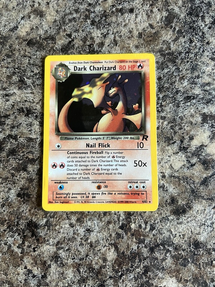 Dark Charizard 4/82 Team Rocket Holo | eBay