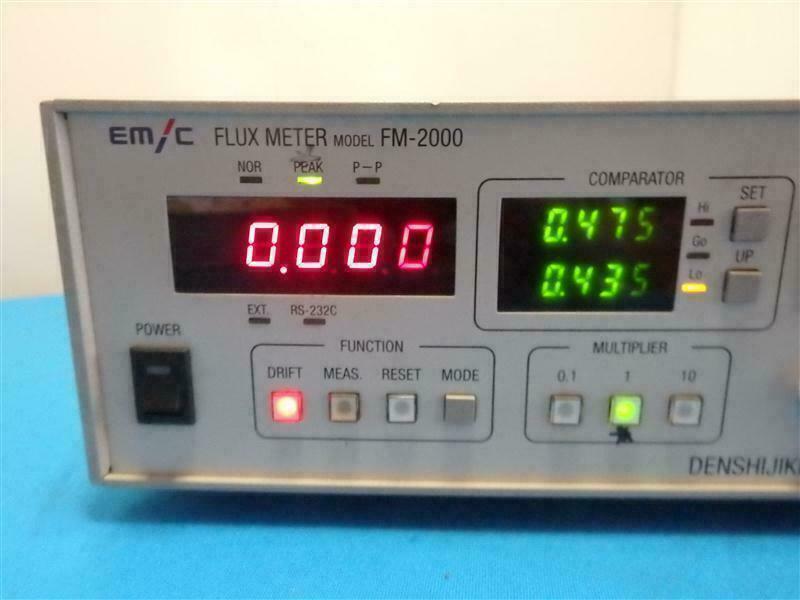 Denshijiki Industry FM-2000 FM2000 Flux Meter | eBay
