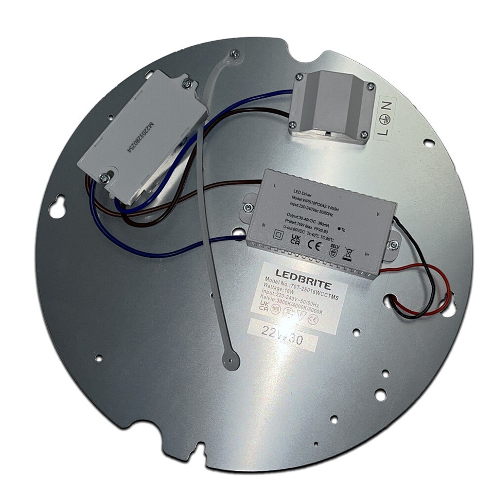 LEDBRITE 16W 1900lm LED Universal 2D 28W Replacement Gear Tray CCT Tri ...