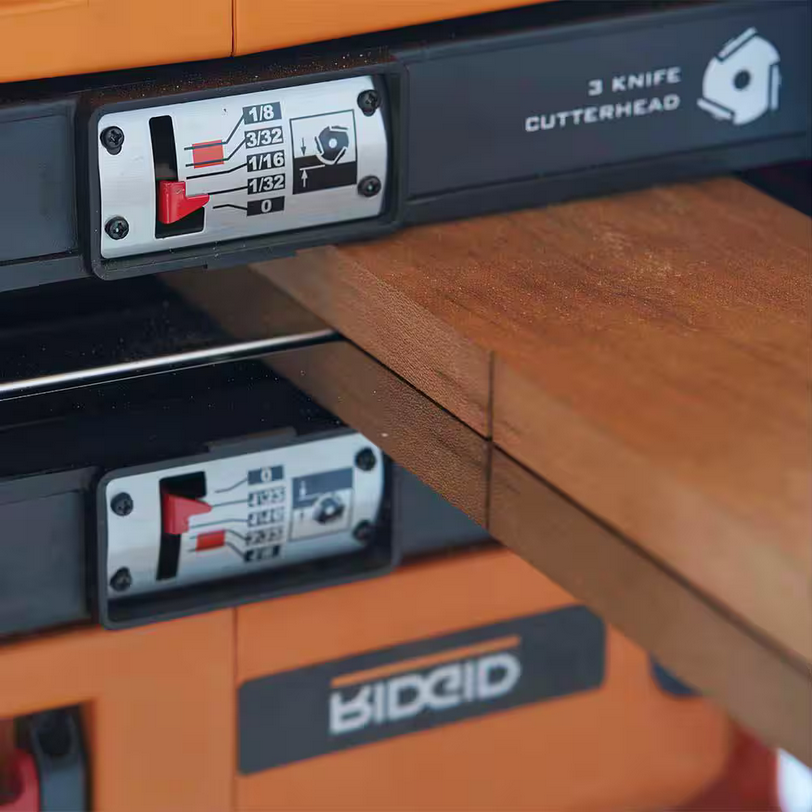 RIDGID Thickness Corded Planer Woodworking Tool Corded Electric Tool 13 ...