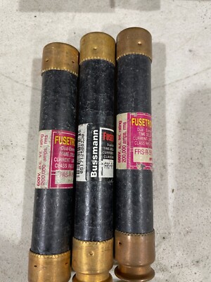 LOT OF 3 FUSETRON FRS-R-5-6/10 FUSES - W362 | eBay