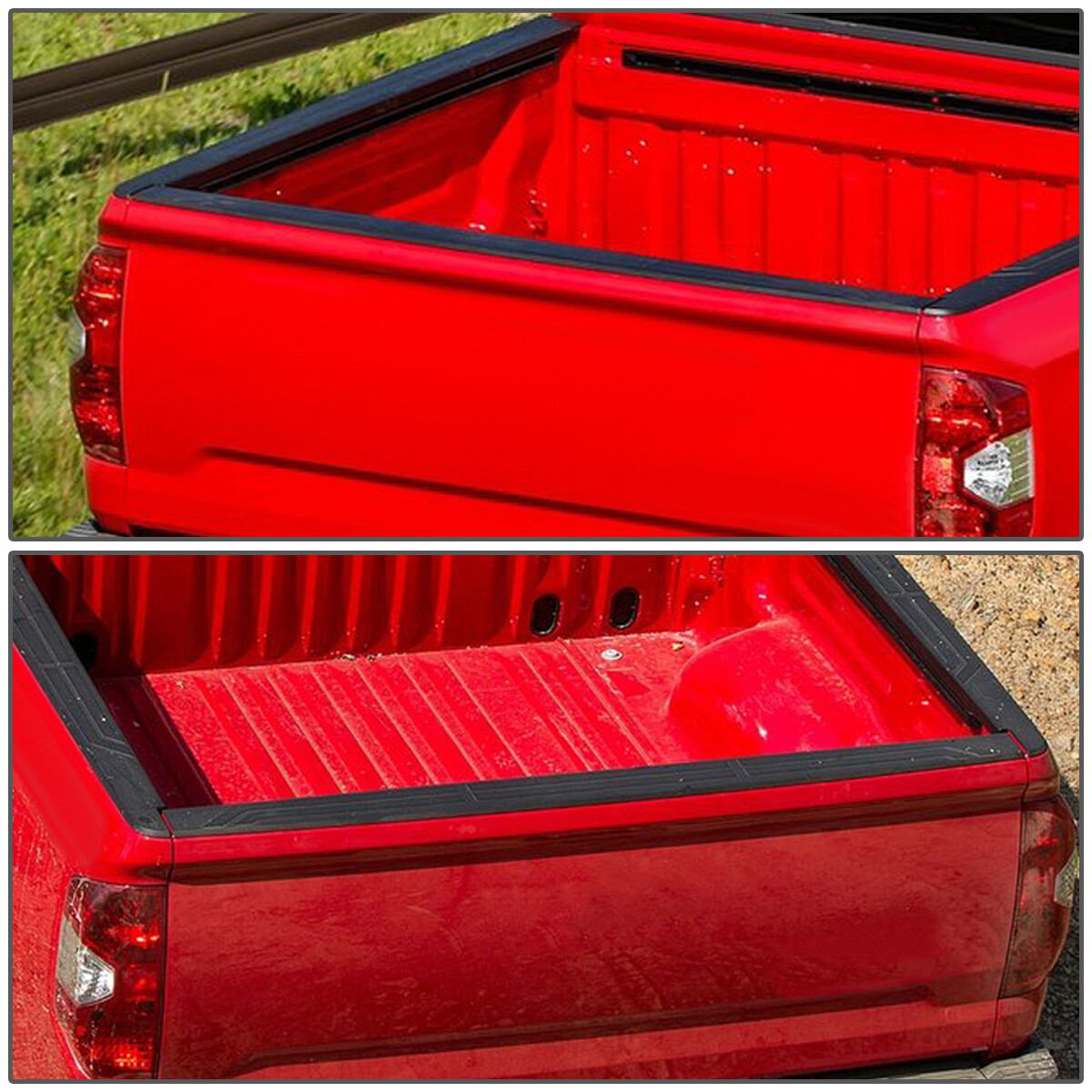 FOR 2014-2020 TOYOTA TUNDRA TAILGATE TOP CAP MOULDING PROTECTOR REAR ...
