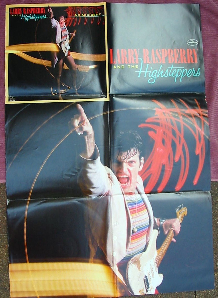 Larry Raspberry & Highsteppers US LP Promo pack EX ’79 No accident ...