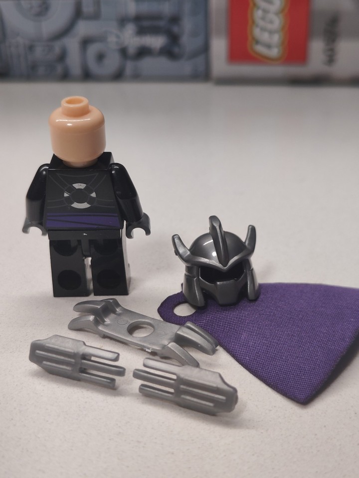 NEW LEGO TMNT Shredder Custom Lego Minifigure Dark Purple Cape Shredder ...