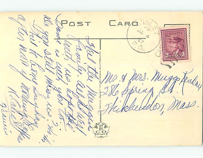 W-Border TOWN VIEW SCENE Quebec City QC : make an offer o1215 | eBay