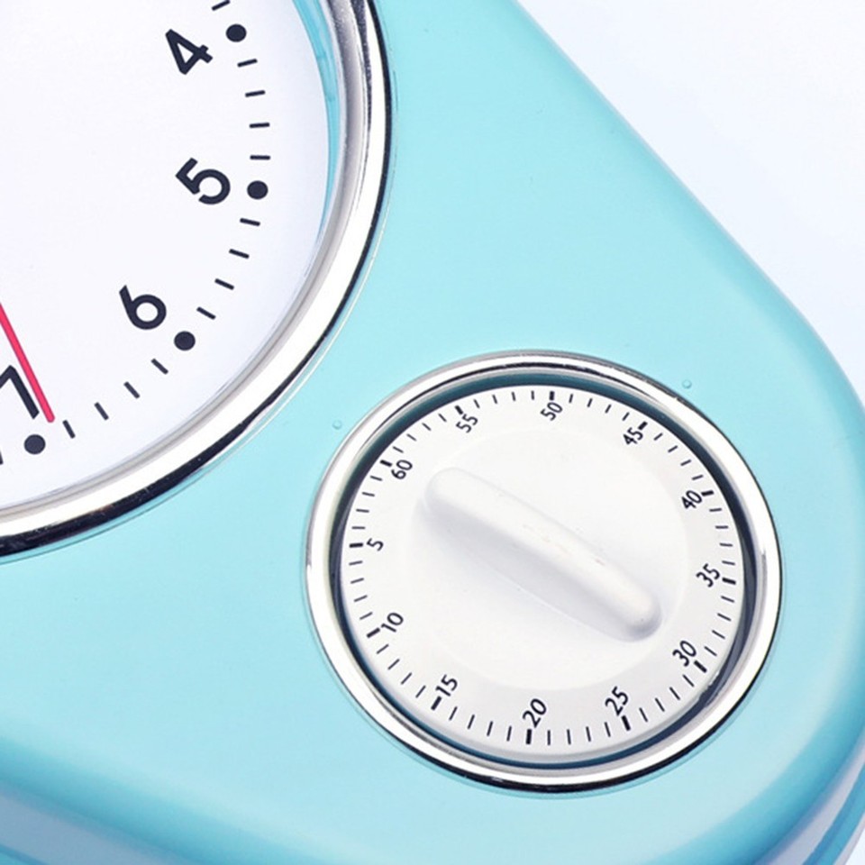 Kitchen Timer Wall Clock 9 Inch Multifunction Quartz Movement for ...