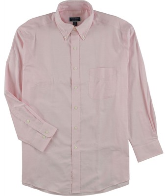 Club Room Regular-fit Dress Shirt Pink 16.5" Neck 32"-33" Sleeve | eBay