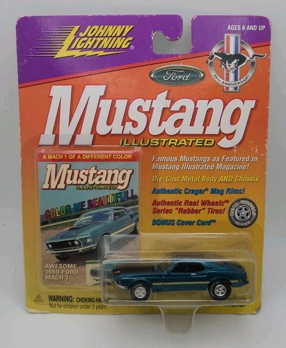 Johnny Lightning CHASE 1969 Ford Mach 1 Mustang Illustrated Car | eBay