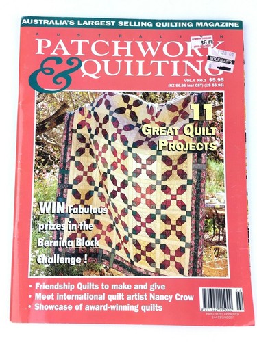Australian Patchwork & Quilting Magazine Vol 4 No 3 1997 Friendship Quilts 9771322115000| eBay