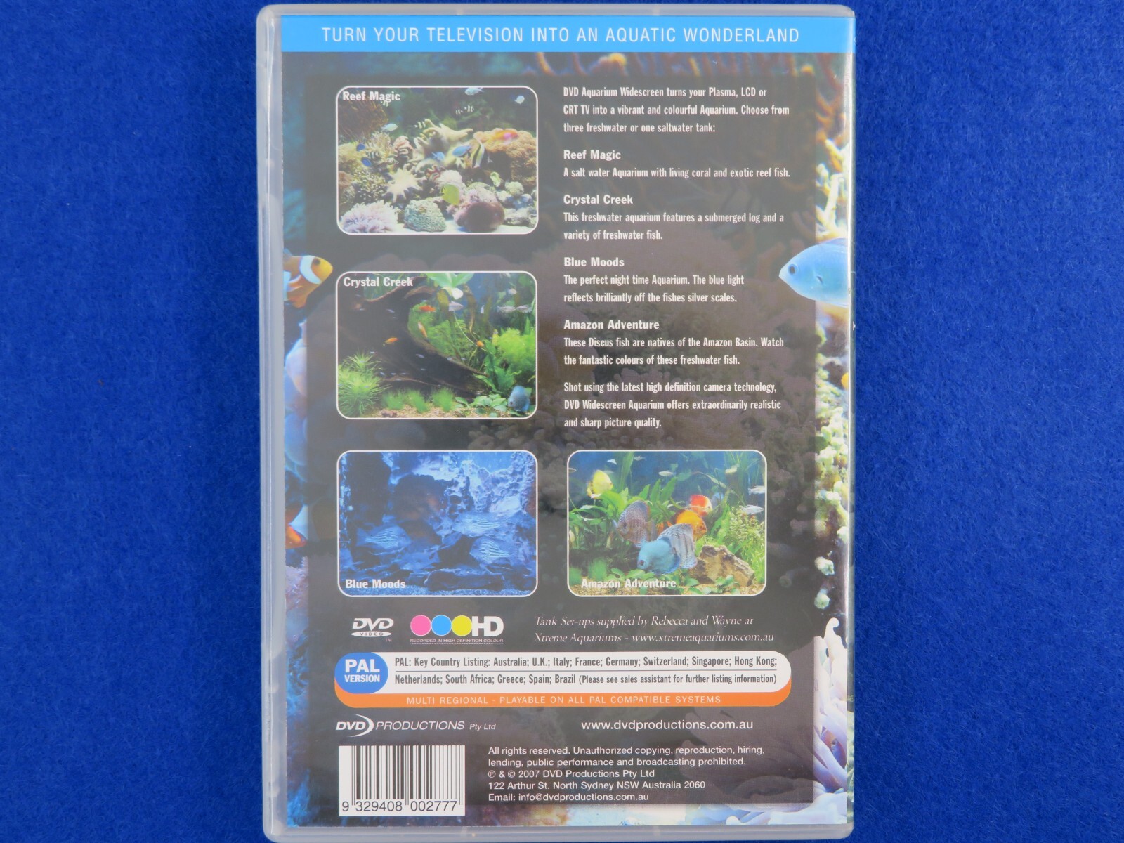 DVD Aquarium (Widescreen) (DVD, 2006) for sale online | eBay
