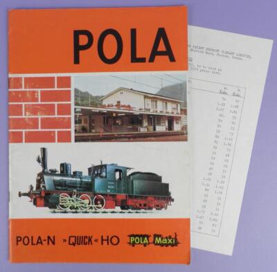Pola Model Railway Catalogue 1971 - POLA-N, QUICK, HO, POLA MAXI | eBay UK