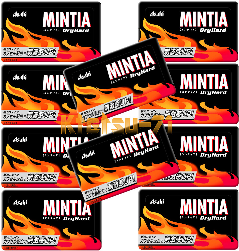 MINTIA Dry Hard Dry Mint tablet Candy 10 packs Asahi Japan | eBay