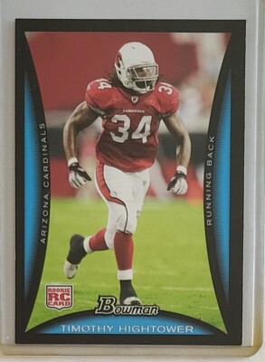 2008 Bowman Rookie #159 Tim Hightower Arizona Cardinals Football Card ...