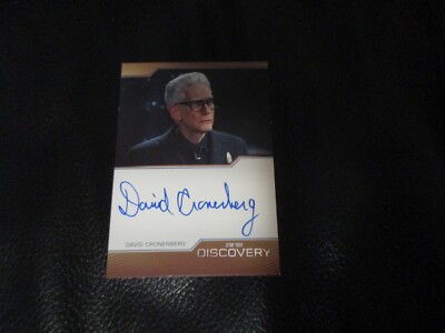 Star Trek Discovery Season 4: David Cronenberg Archive Box Bordered ...