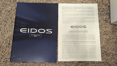 Eidos plc 2001 Annual Report - Eidos Interactive video games | eBay