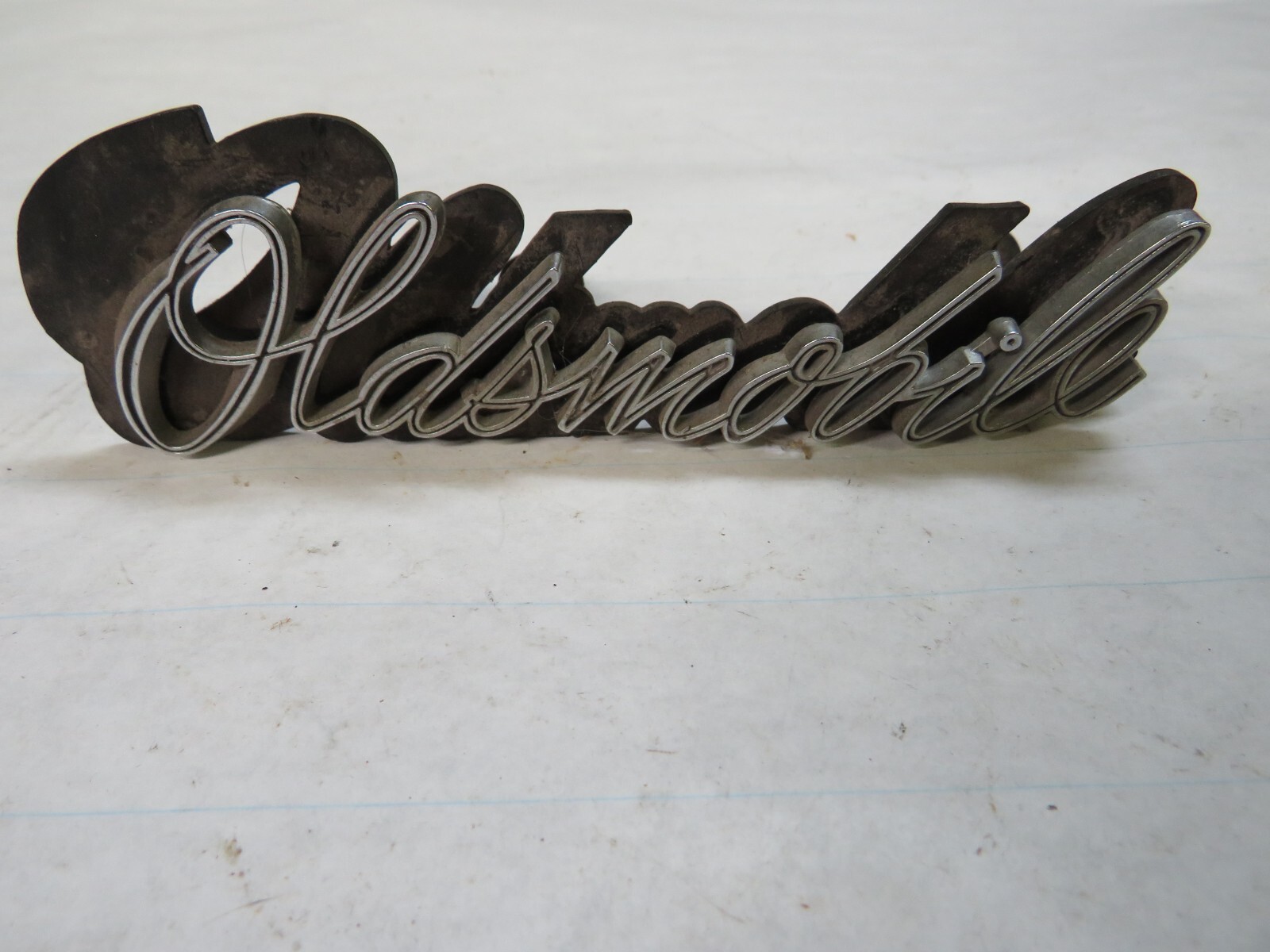 1970 70 Olds Oldsmobile Cutlass Grille Script Emblem ~ OEM | eBay