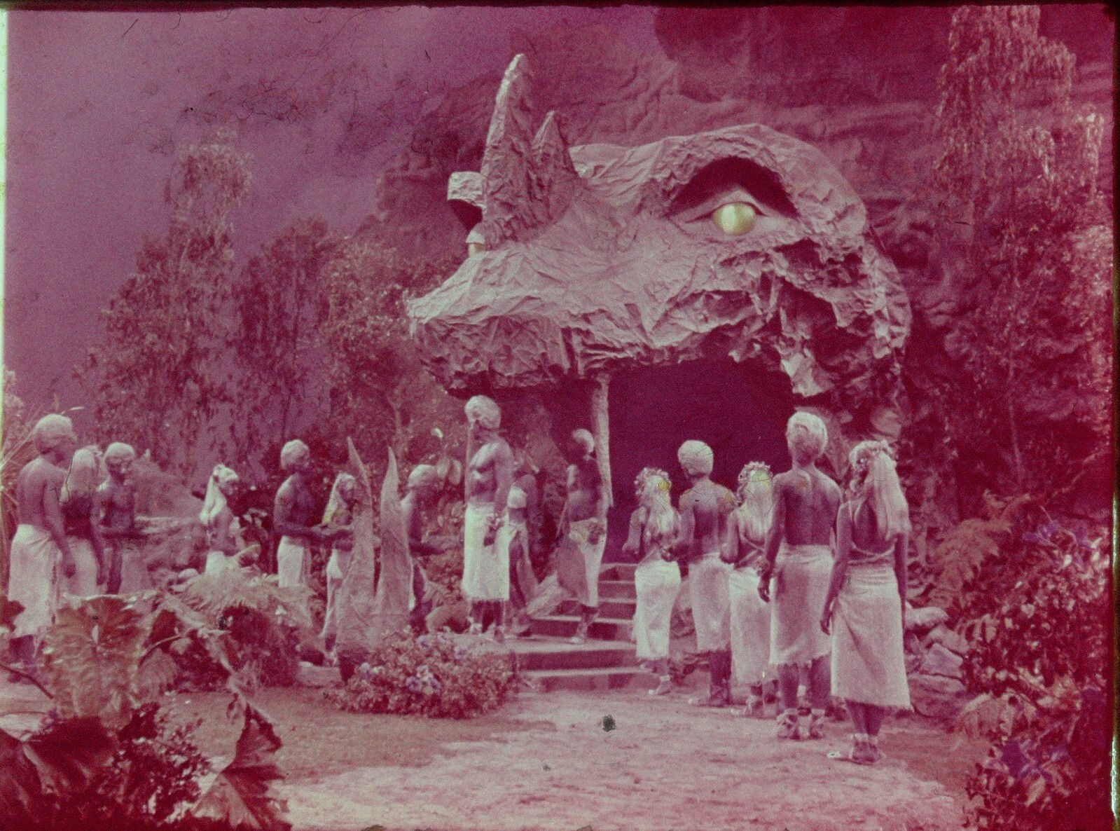 Star Trek TOS 35mm Film Clip The Apple Akuta Keith Andes Villagers Vaal ...