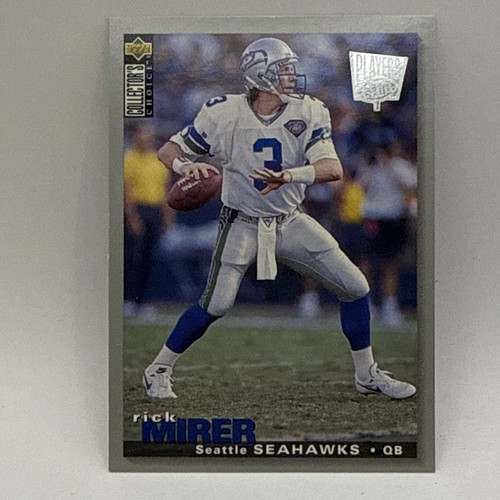 Rick Mirer 1995 Collector's Choice Seattle Seahawks #64 | eBay