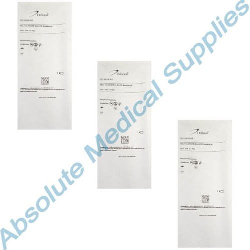 *3-Packs* DeRoyal Self Closure Elastic Bandage 6" x 5 Yds Sterile 9810 ...