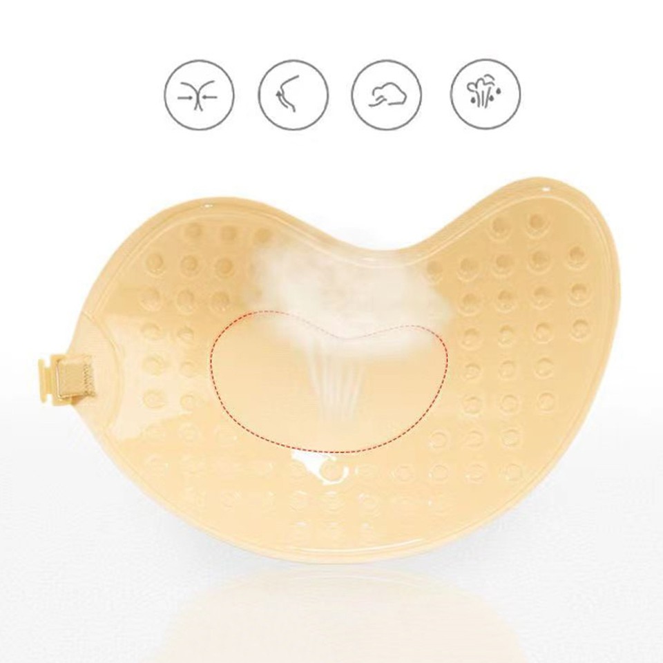 Chest Enhancer Breathable Strapless Adhesive Bralette for Women Soft ...