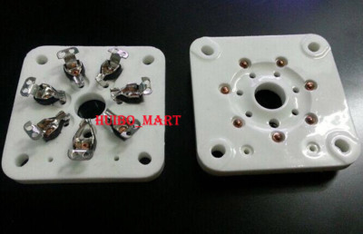 18pcs 7PIN B7A Silver plated Vacuum Tube Sockets For 6C33 FU29 FU19 ...