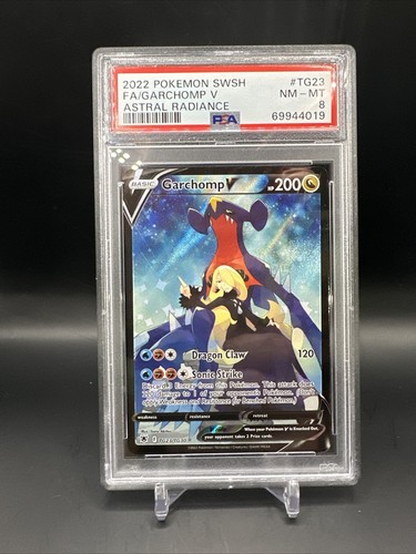 2022 POKEMON GARCHOMP V ASTRAL RADIANCE TRAINER GALLERY TG23/TG30 PSA 8 ...