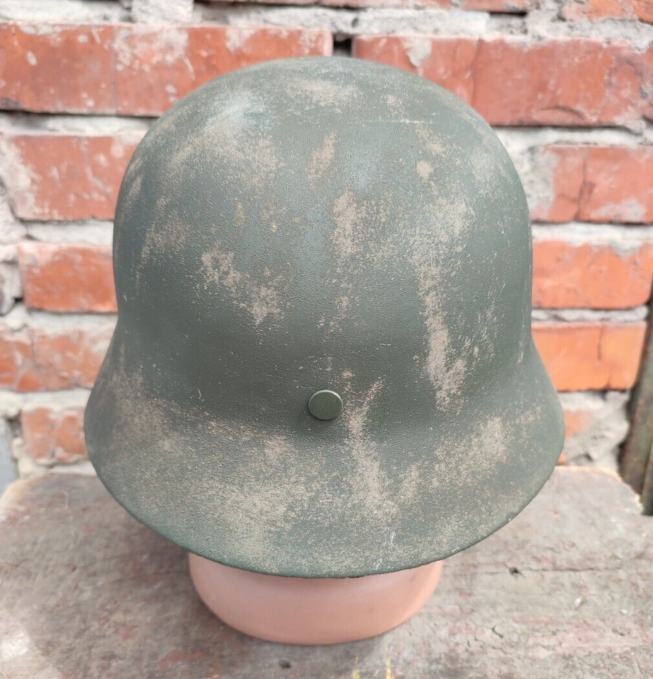 WW2 M40 German Helmet WWII M40 Combat helmet size 64 Free Shipping | eBay
