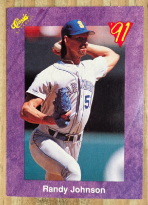 1991 CLASSIC RANDY JOHNSON CARD#35 NM-MT SEATTLE MARINERS DIAMONDBACKS ...