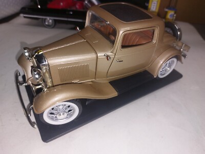1932 Ford 3 Window Coupe Gold 1/18 Diecast Model Car Road Signature | eBay