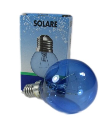 Bulb E14 Drop-Ship Solar Leuci 25W With Glass Clear Made IN Italy ...