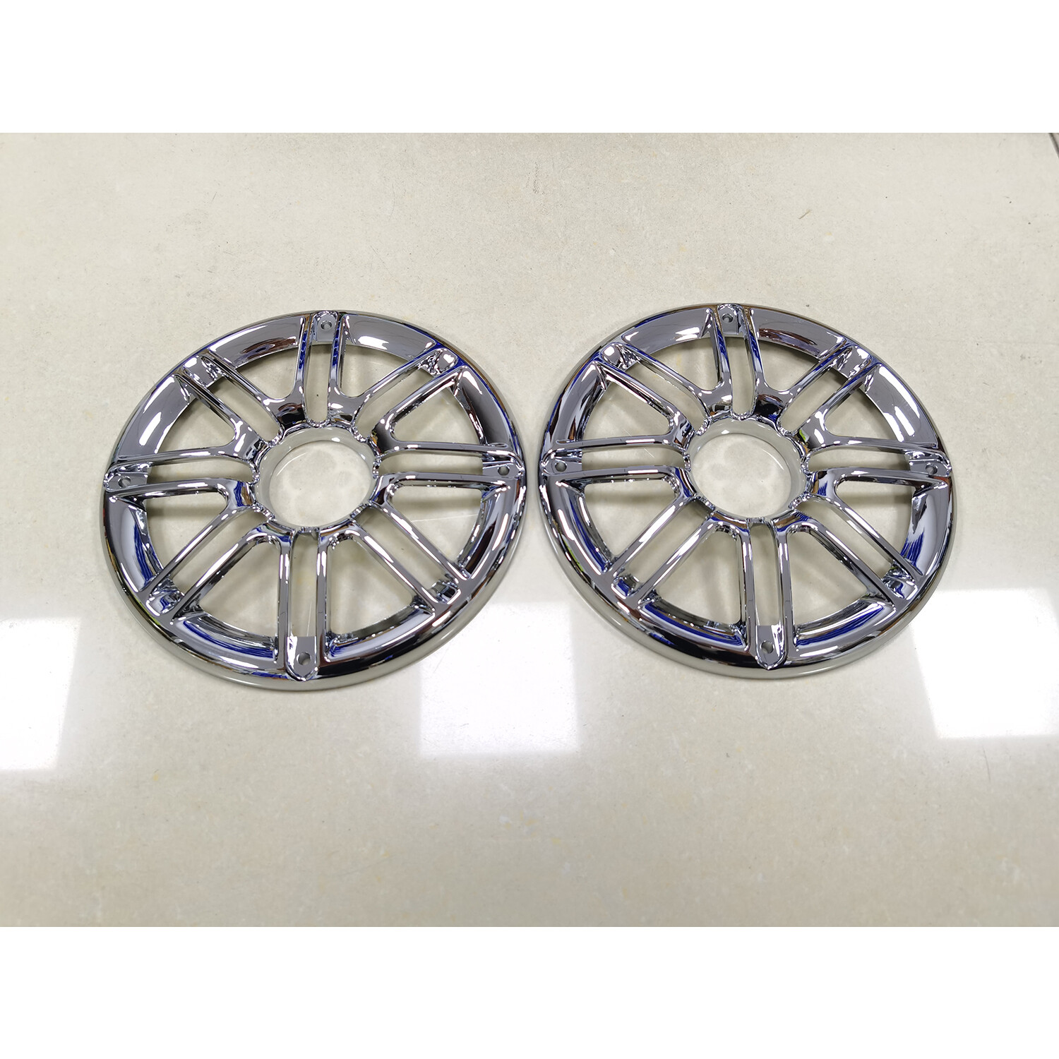 Chrome Rear Speaker Trim Grill Fairing Cover For Harley Electra Road ...