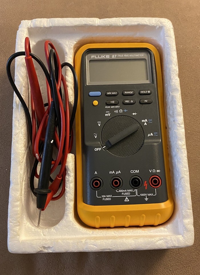 Original Fluke 87 True RMS Multimeter With Original Box And Leads ...