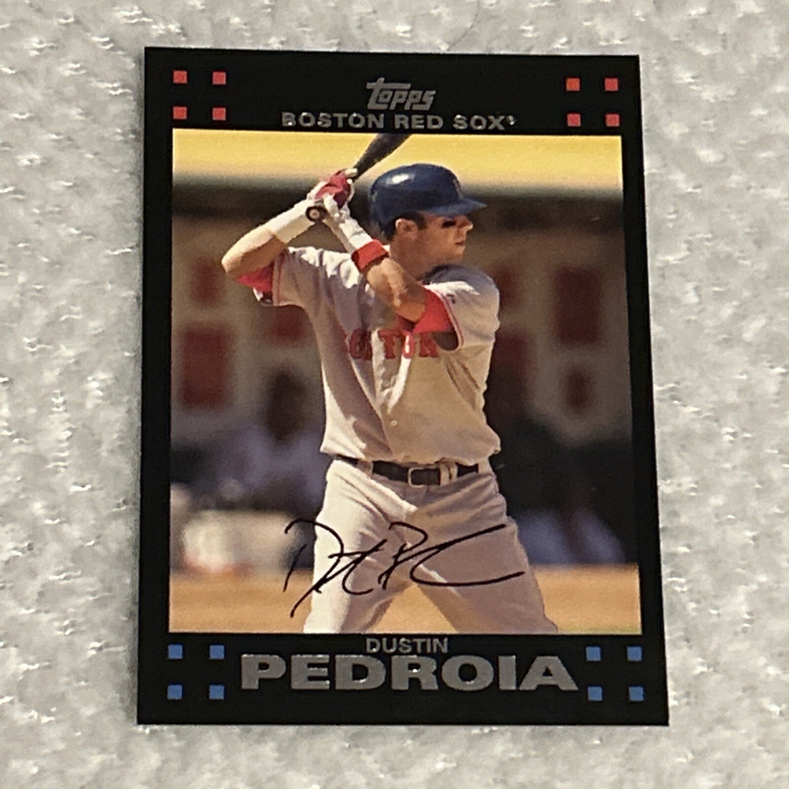 Dustin Pedroia 2007 Topps Rookie Card RC #578 - QTY - Boston Red Sox ...