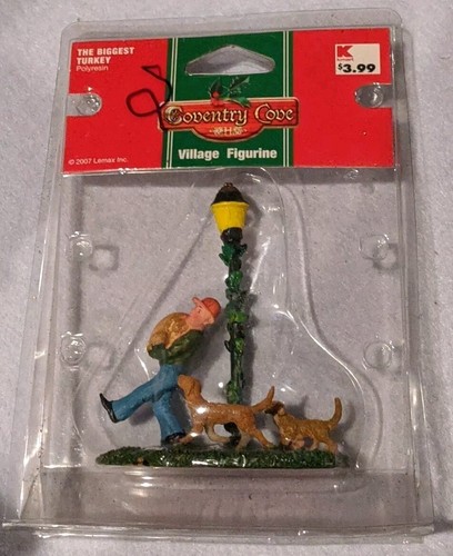 Lemax Coventry Cove 2007 Village Figurine THE BIGGEST TURKEY Lamppost ...