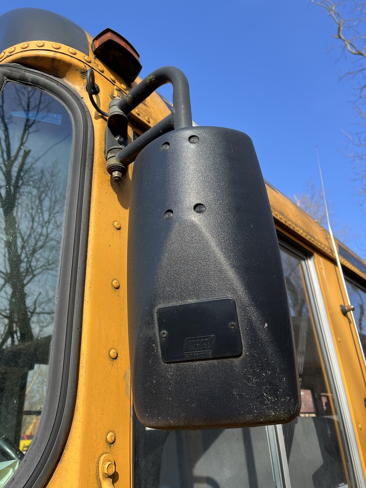 IC International School Bus Mirror Driver Heated Bracket Rosco | eBay