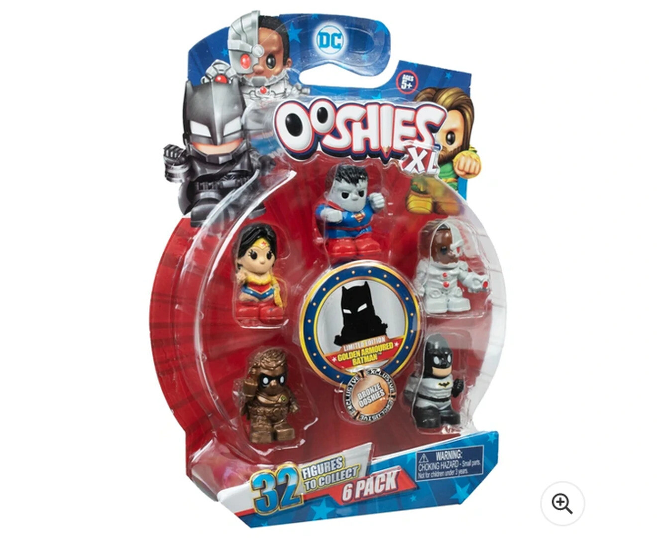Ooshies DC XL 6 Pack 32 Figures To Collect Pen Topper Toy | eBay