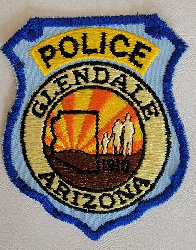 Glendale Arizona Police Vintage Obsolete Patch | eBay