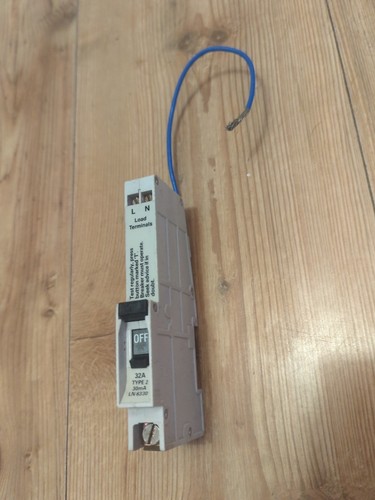 MK 32 AMP 32A TYPE 2 M6 30mA RCBO RCD MCB LN 6330 , SENT FAST | eBay