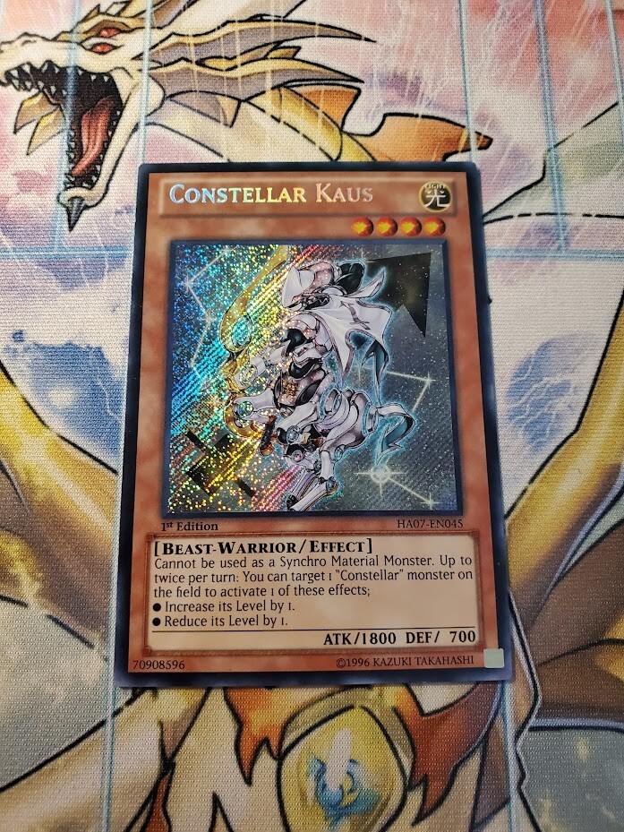 Yugioh - Constellar Kaus HA07-EN045 NM 1st ed Secret Rare | eBay