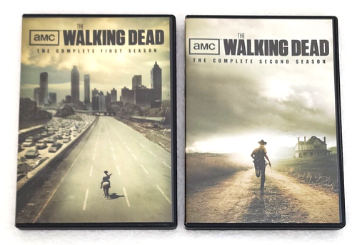 AMC Walking Dead: The Complete First & Second Seasons on DVD, 2-Discs ...