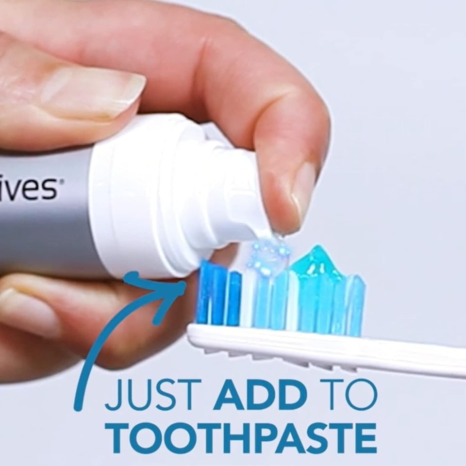 Smileactives Whitening Gel for Your Toothpaste, Long Lasting White ...