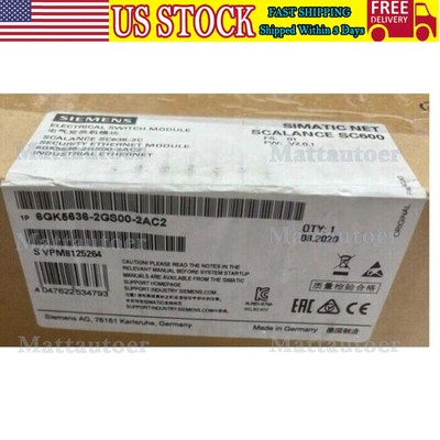 Siemens 6GK5636-2GS00-2AC2 New 6GK5 636-2GS00-2AC2 SCALANCE SC636-2C | eBay