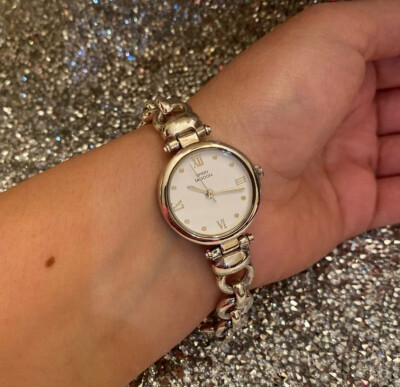 VINTAGE ,ESTATE SIMON SASSOON STERLING SILVER 925 WOMEN’s WATCH Sz 7 ...