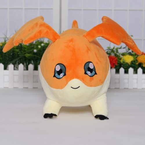 35cm Digimon Digital Monster Patamon Plush Doll Stuffed Toy Pillow Xmas ...