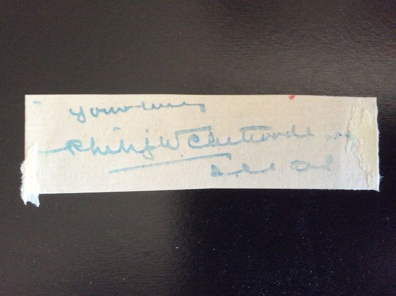 SIGNATURE Field Marshall Philip Chetwode BOER WAR*WWI*GAZA* Plus ...