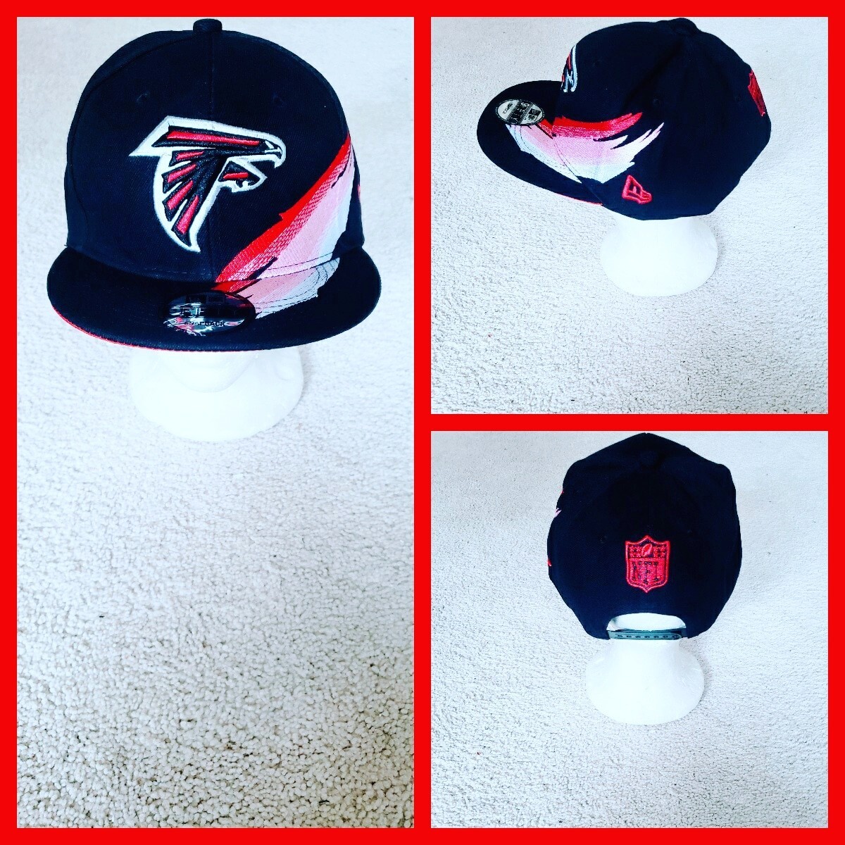 ATLANTA FALCONS NFL FOOTBALL SNAPBACK HAT. | eBay