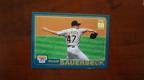 2001 TOPPS # 575 SCOTT SAUERBECK BASEBALL CARD | eBay